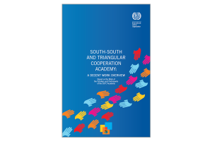 South-South and Triangular Cooperation Academy – A Decent Work Overview ...